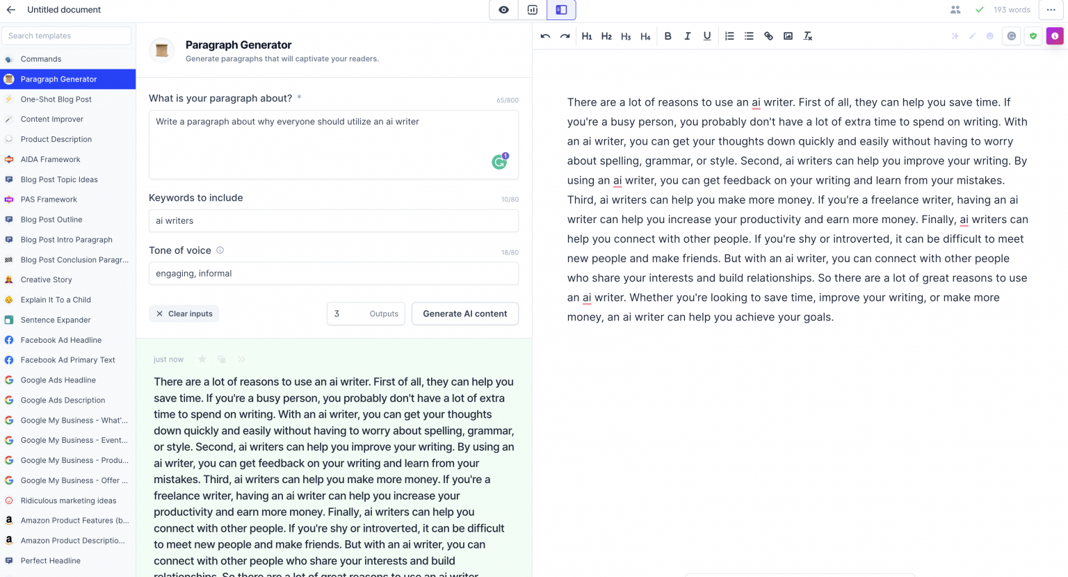 15 Best AI Writing Software To Help You Write More in 2023 - Samantha Brandon